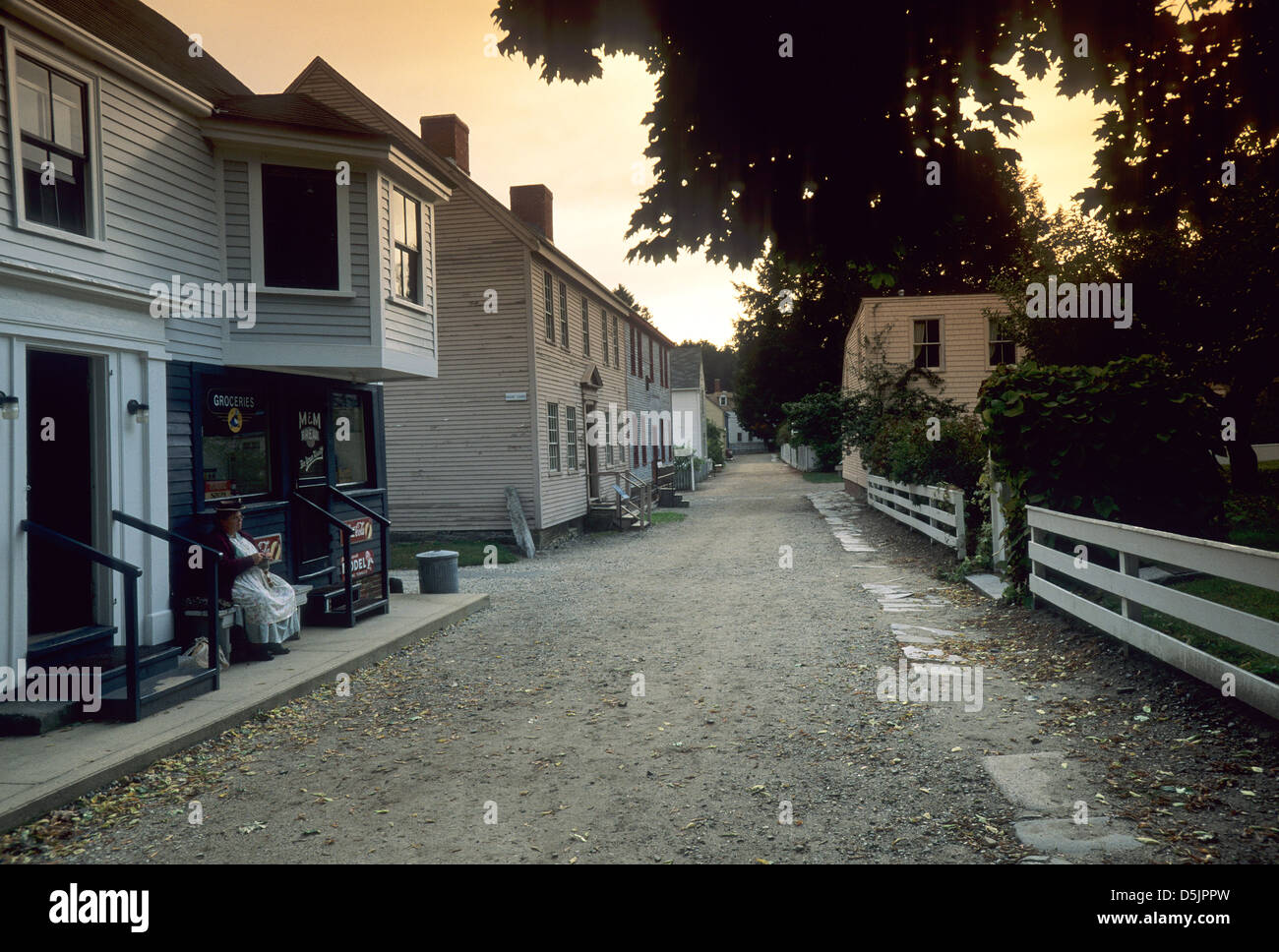 Elk281-1228 New Hampshire, Portsmouth, Strawberry Banke Museum ...
