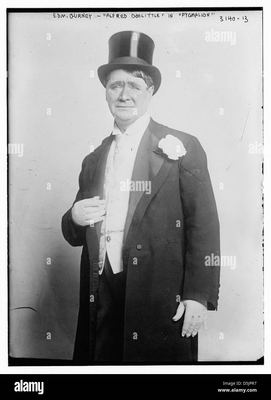 Edm. Gurney portrayed Alfred Doolittle in the stage production of ...