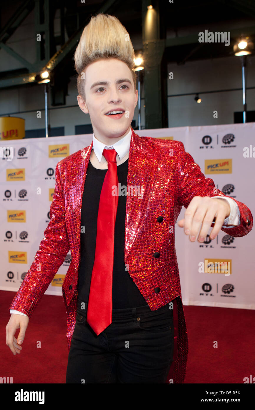 Jedward at German RTL2 TV show The Dome at Colosseum Theater Essen ...