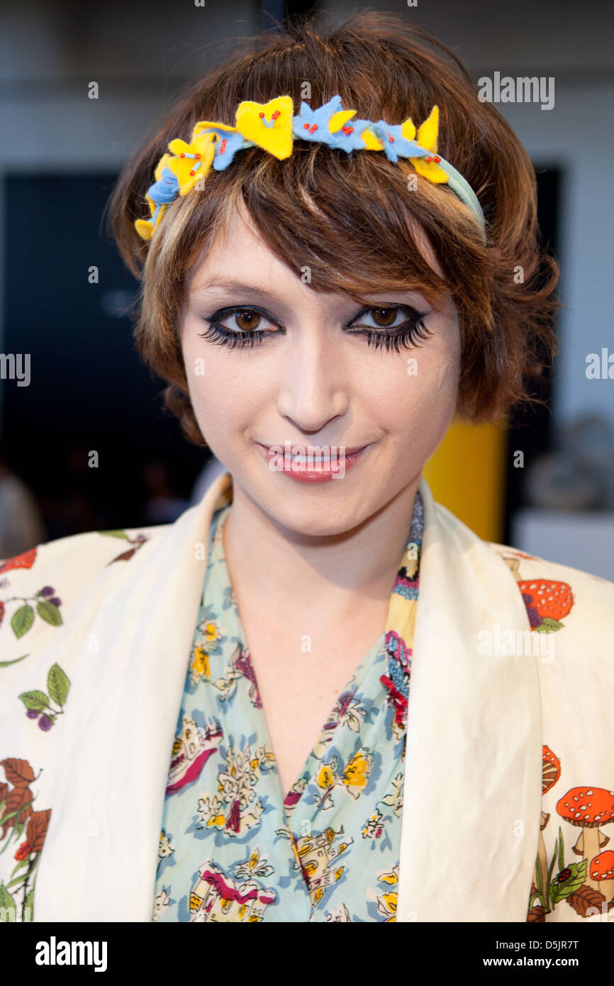 Mimi, at German RTL2 TV show The Dome at Colosseum Theater. Essen ...