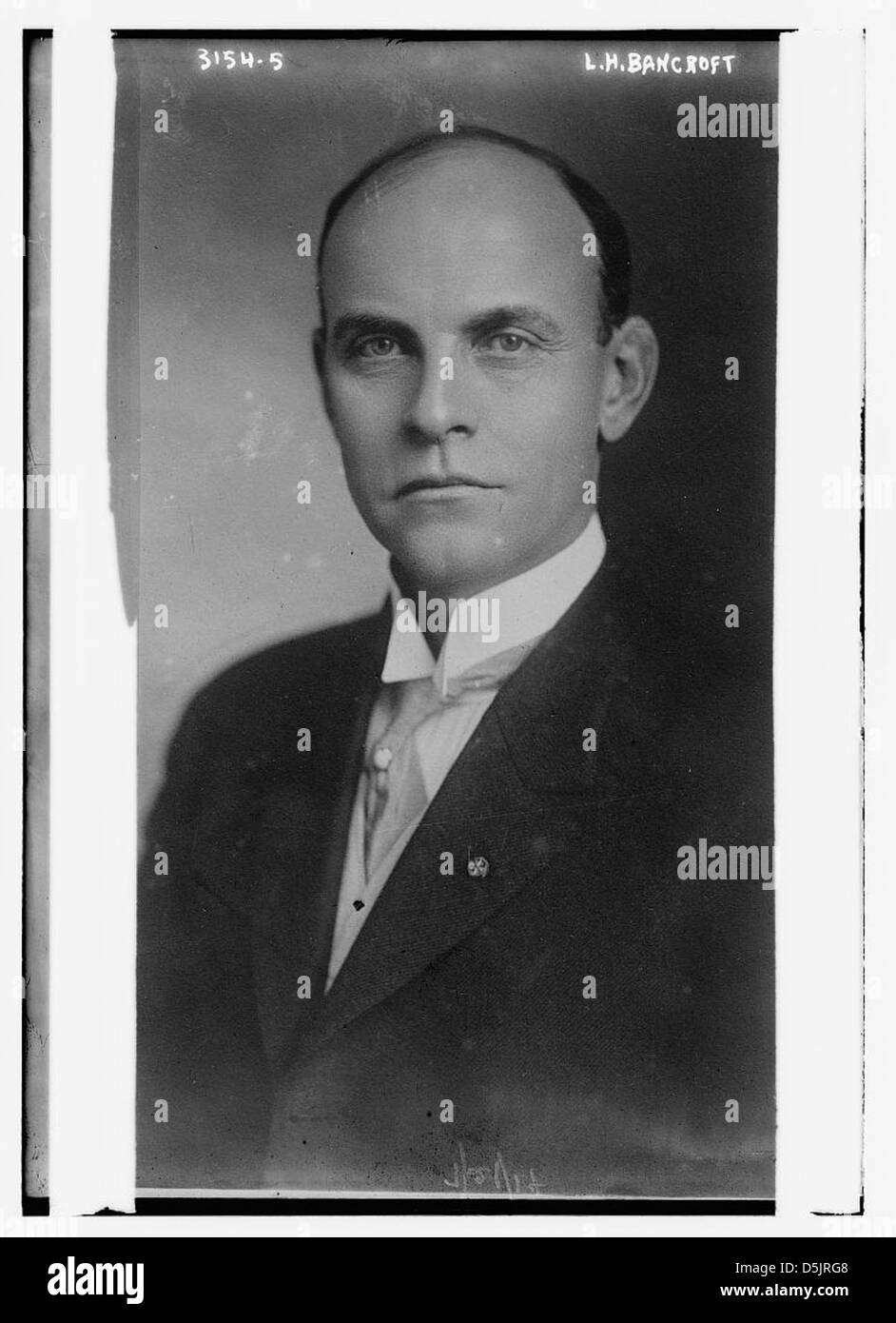 This portrait shows Levi Horace Bancroft, an attorney and judge from ...