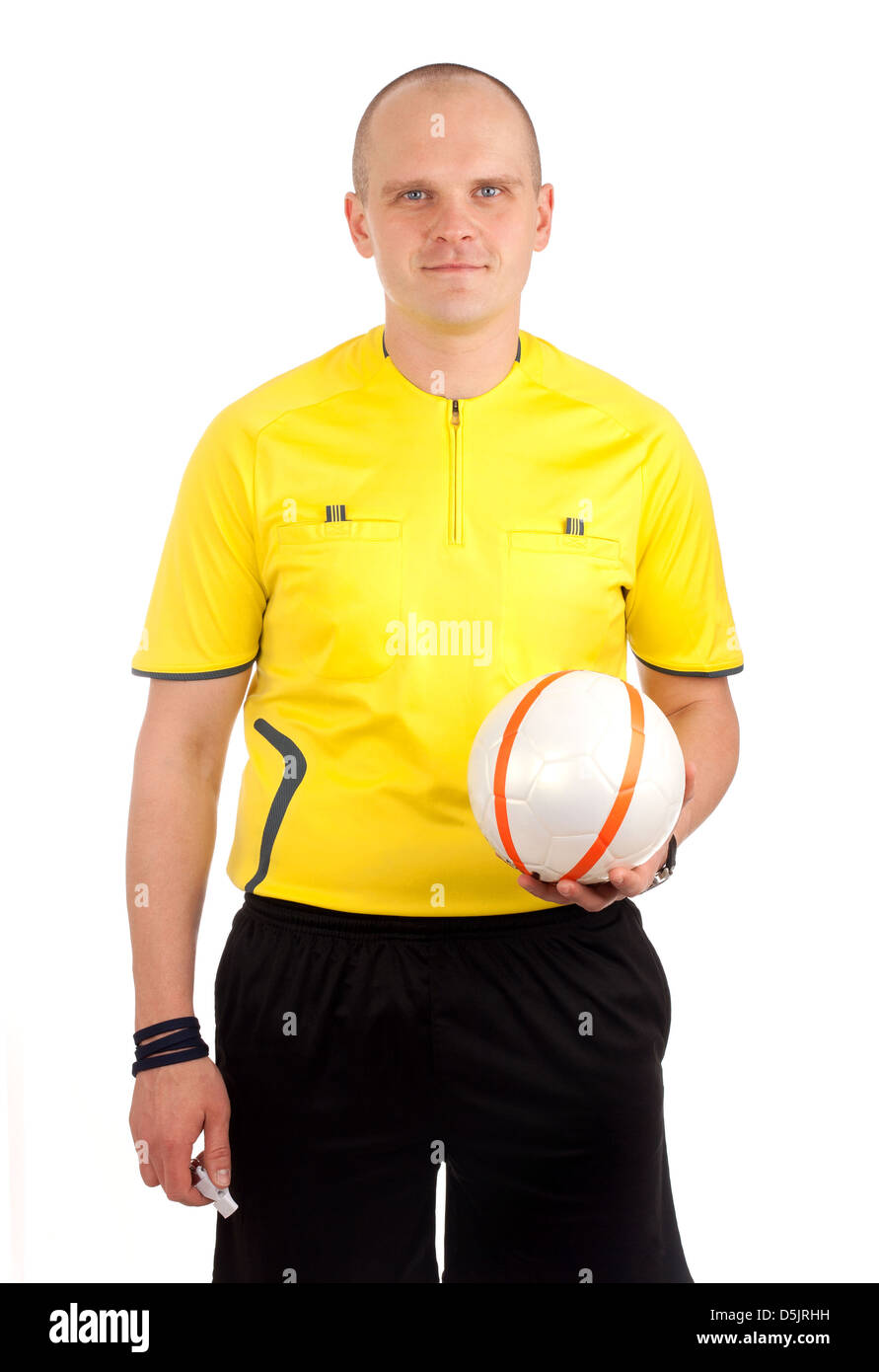 Full length portrait football referee hi-res stock photography and ...