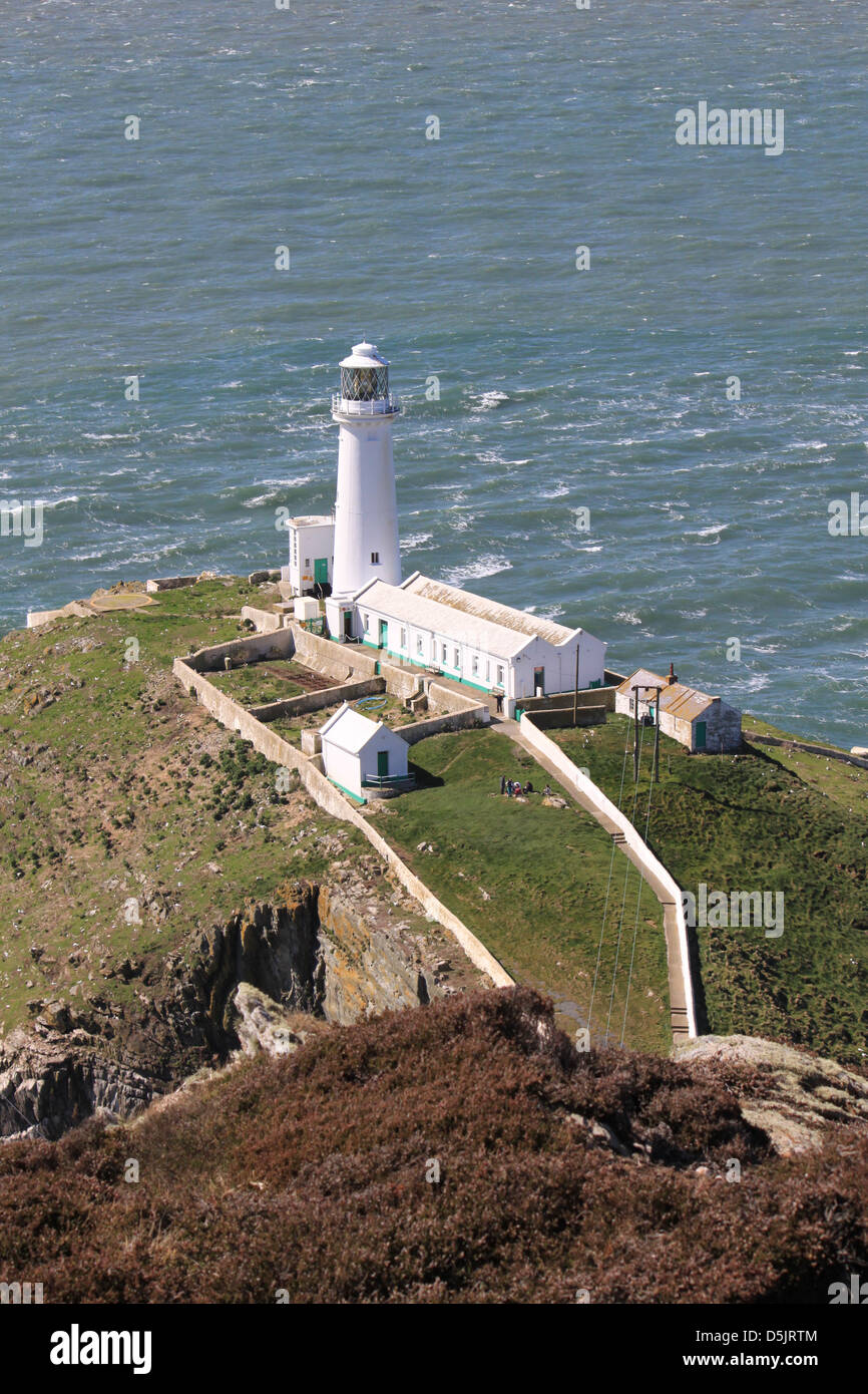 South Stack Lighthouse Stock Photo - Alamy