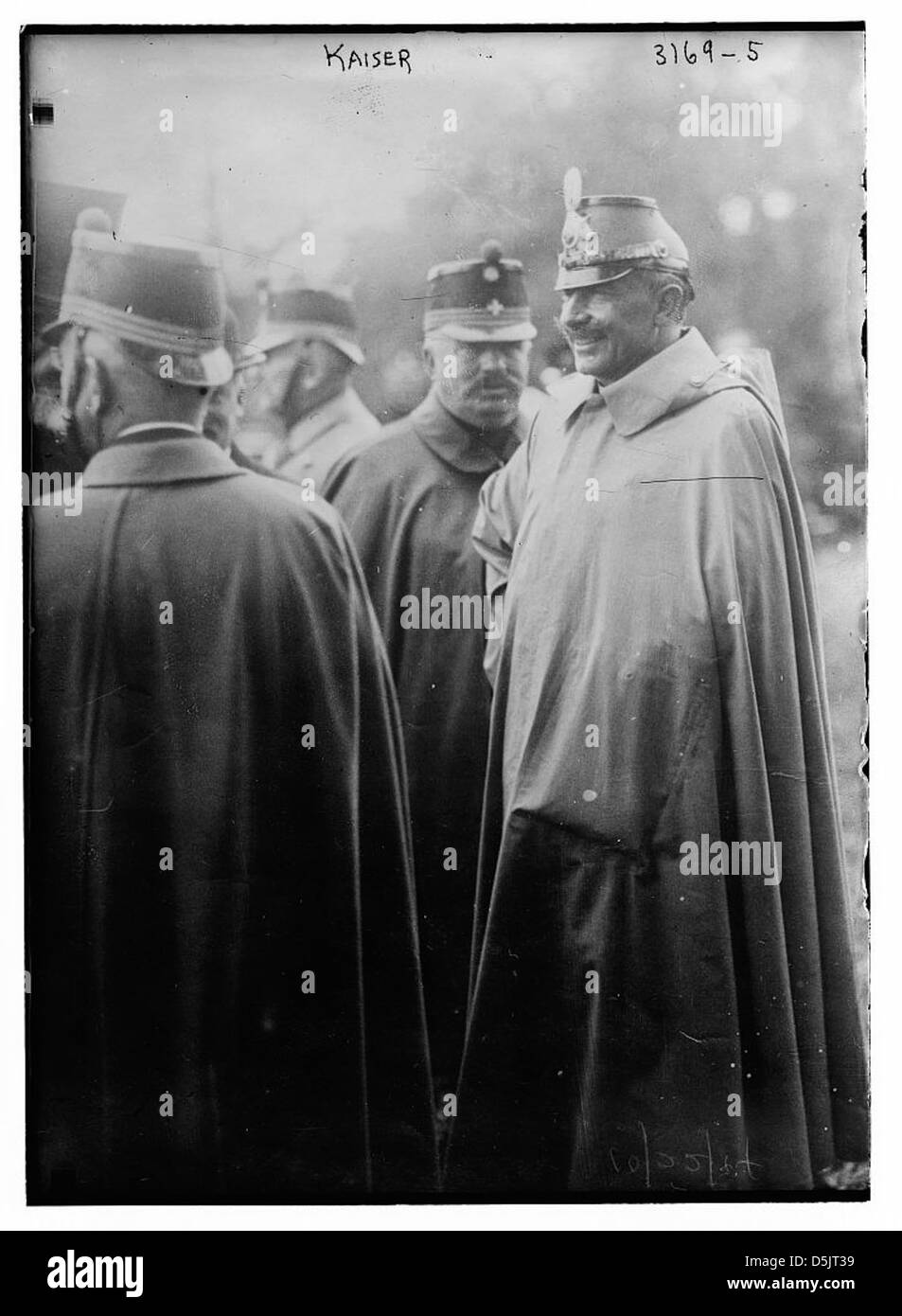 This photograph captures Kaiser Wilhelm II, the last Emperor of Germany ...