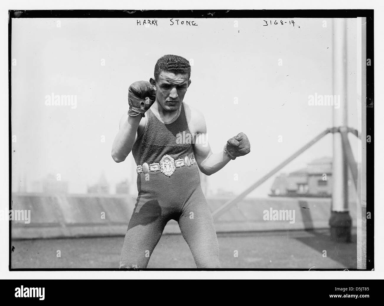 Harry Stone, pictured here, was known for his involvement in boxing ...