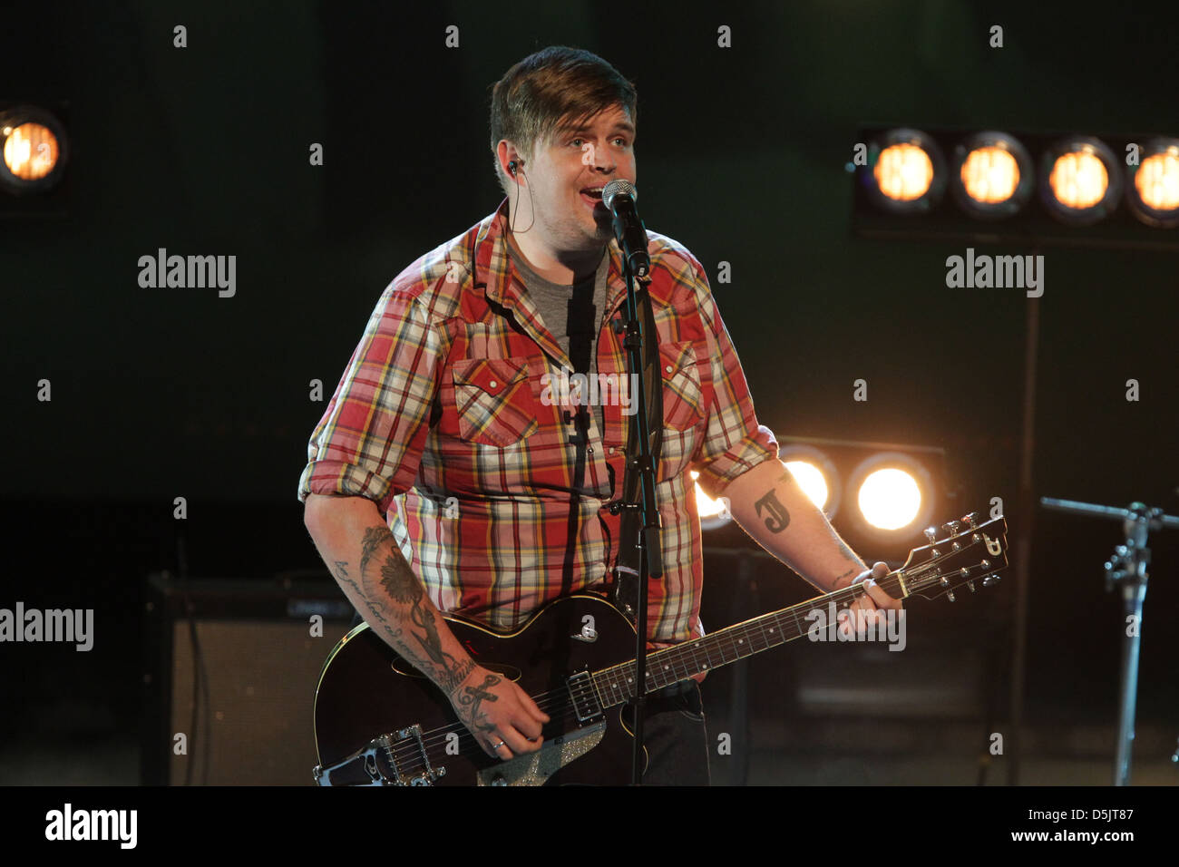 Jupiter Jones, at German RTL2 TV show The Dome at Colosseum Theater ...