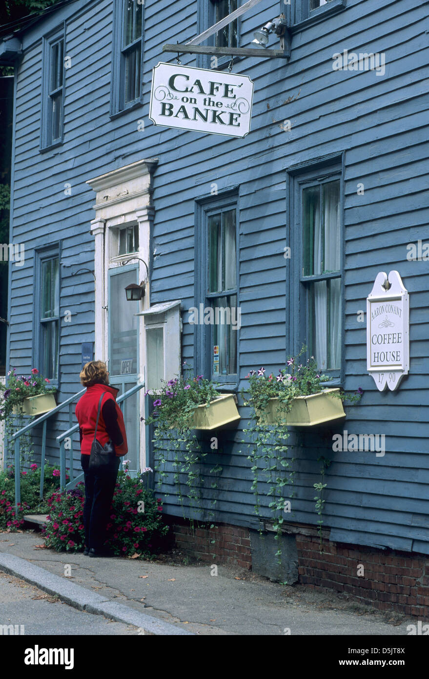 Elk281-1272v New Hampshire, Portsmouth, Strawberry Banke Museum, Cafe ...