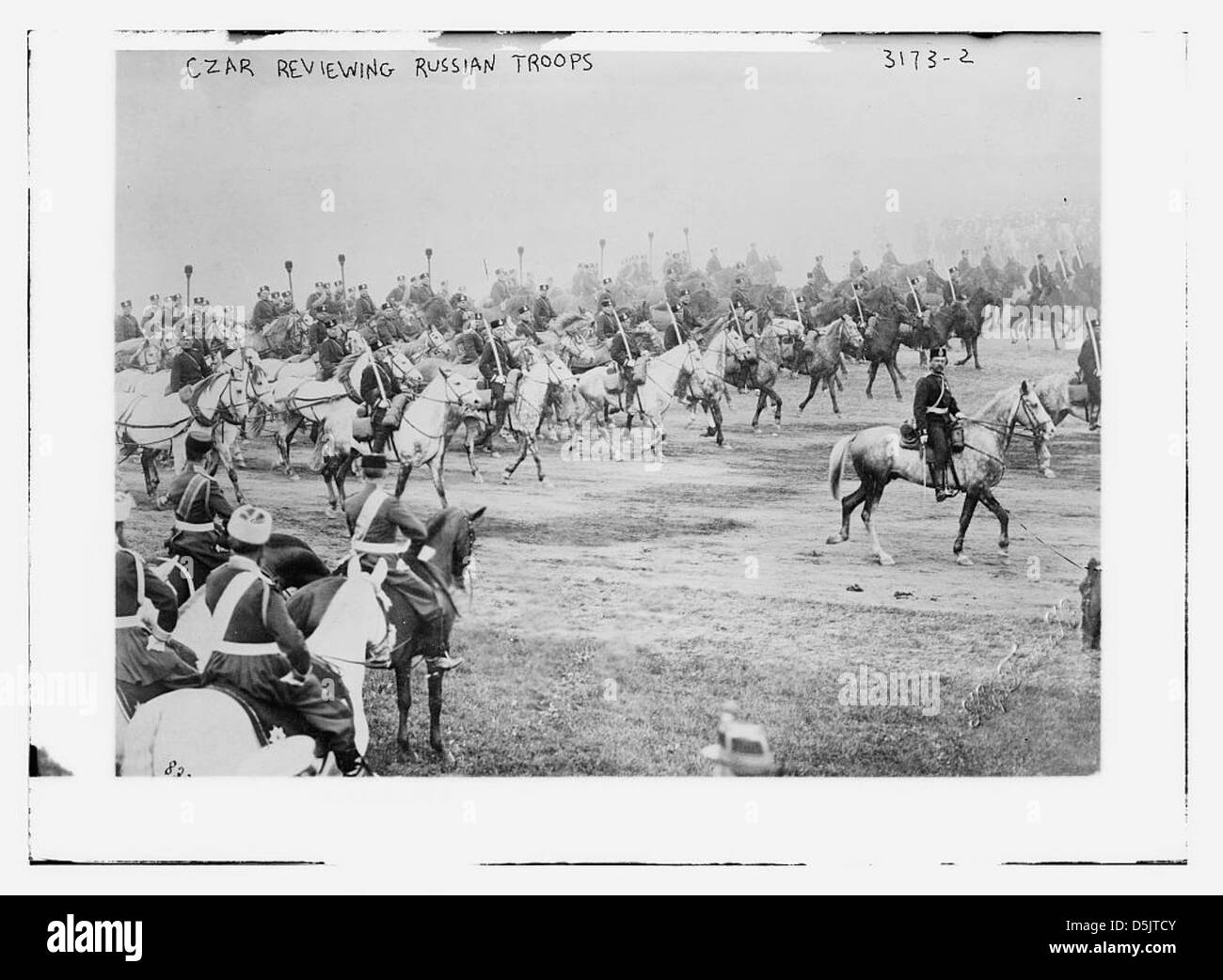 Czar reviewing russian troops hi-res stock photography and images - Alamy