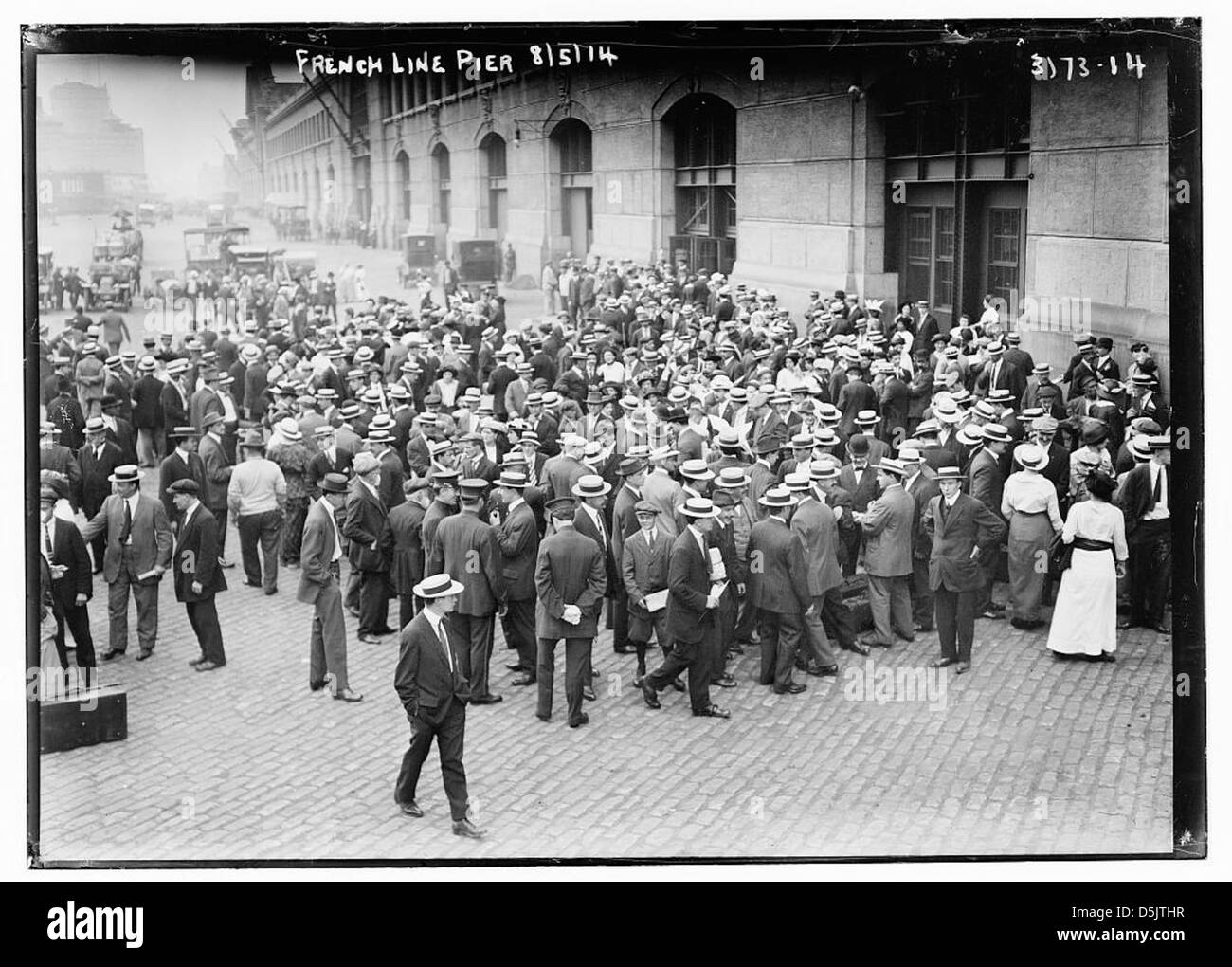 The French Line Pier in New York City is an important dock in the New ...