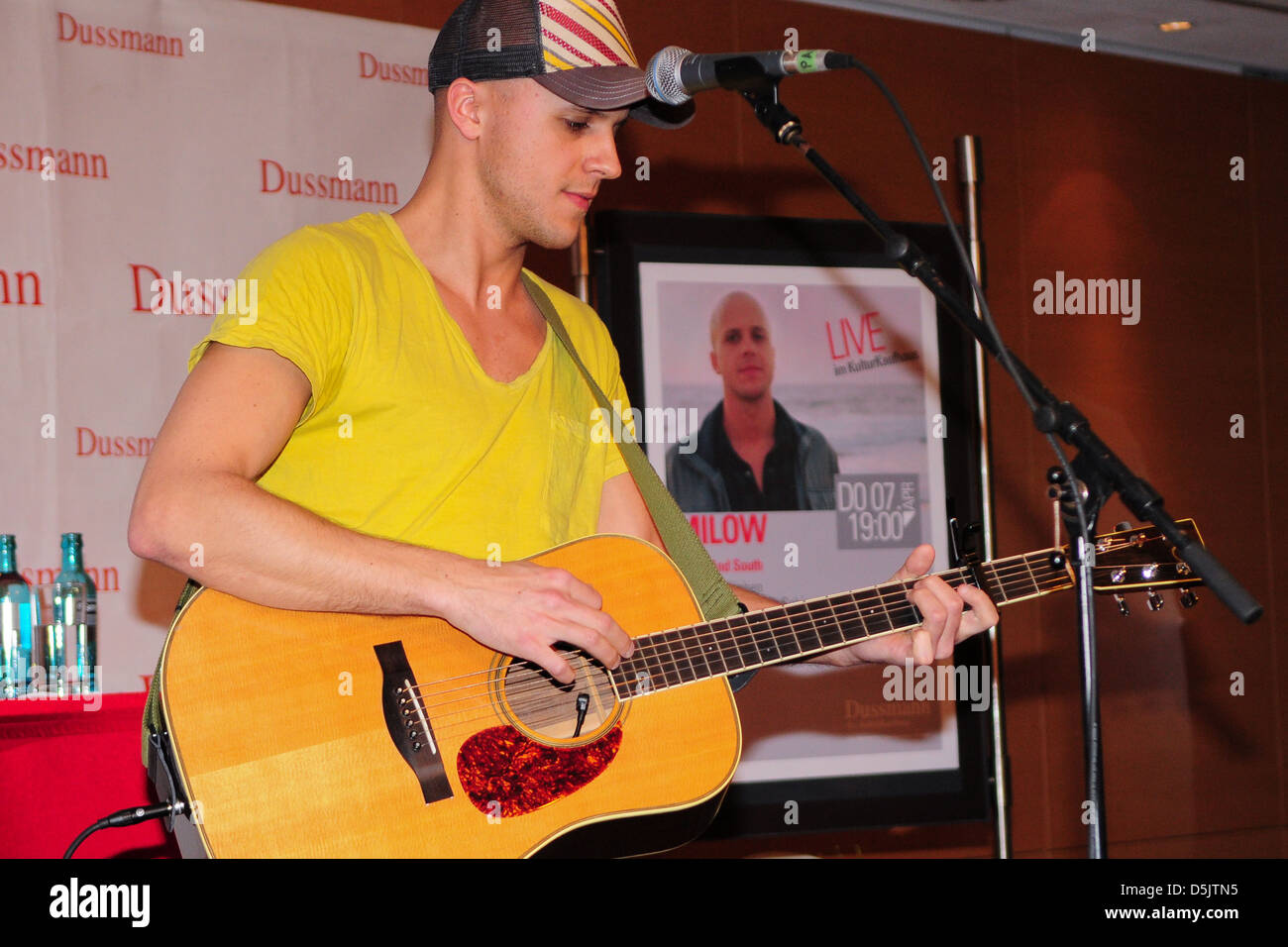 Milow promoting his record hi-res stock photography and images - Alamy