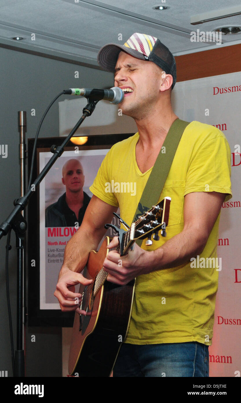 Milow promoting his record hi-res stock photography and images - Alamy