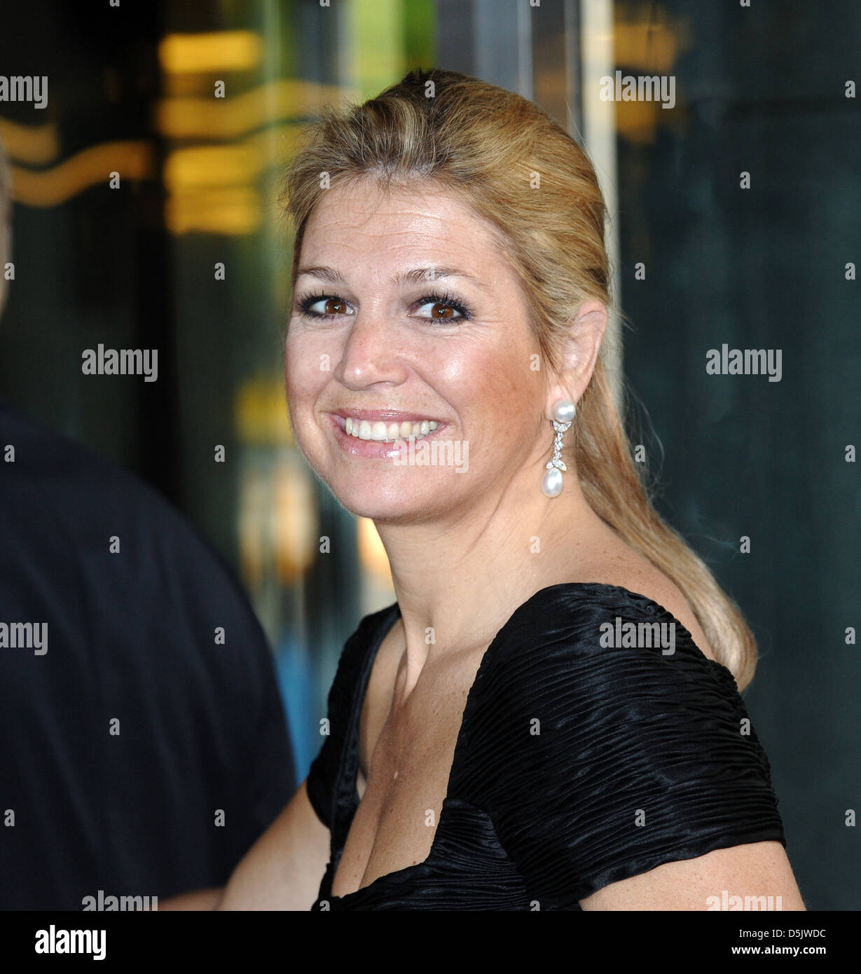 Princess Maxima at a charity concert for the victims of the earthquake ...