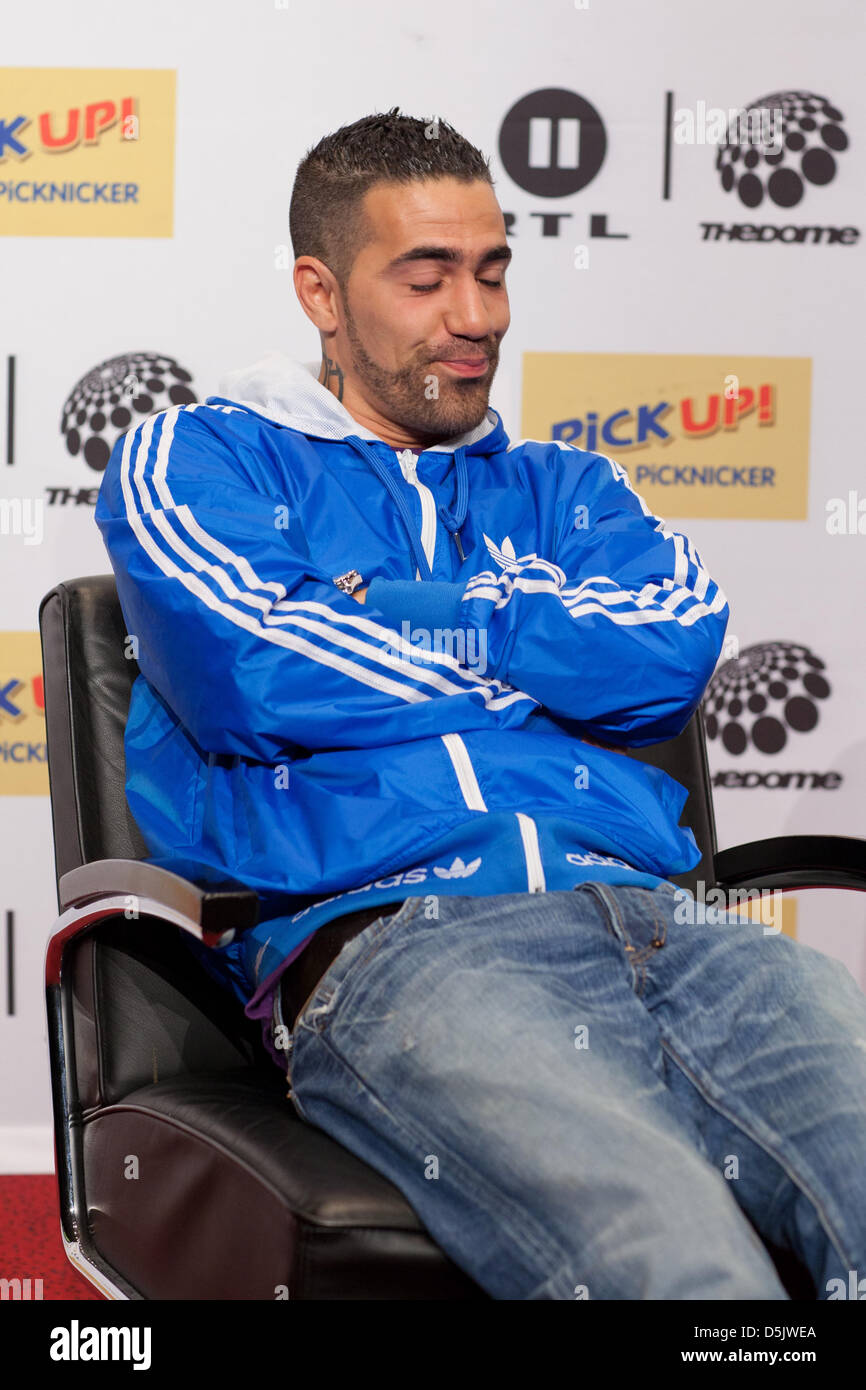 Bushido at a press conference for German TV show "The Dome" at ...