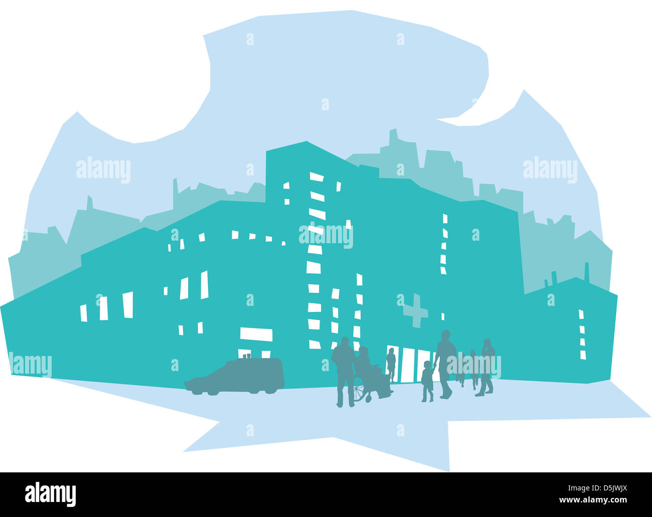 Outside hospital hi-res stock photography and images - Alamy