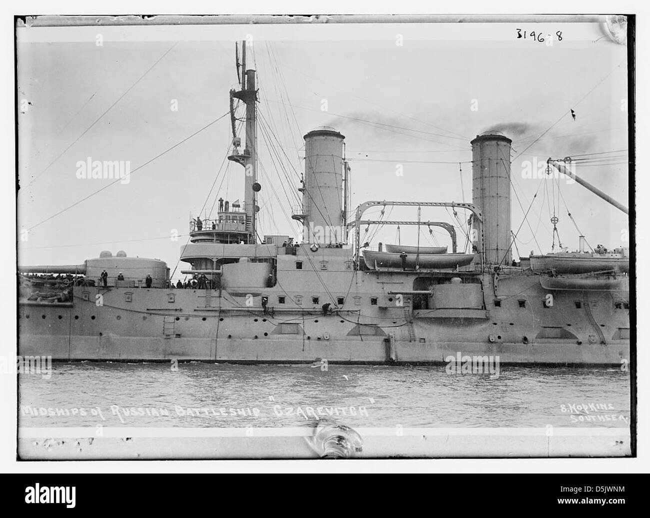 Russian battleship czarevitch hi-res stock photography and images - Alamy