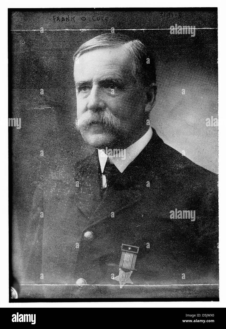 This photograph shows Frank O. Cole, a notable individual likely ...
