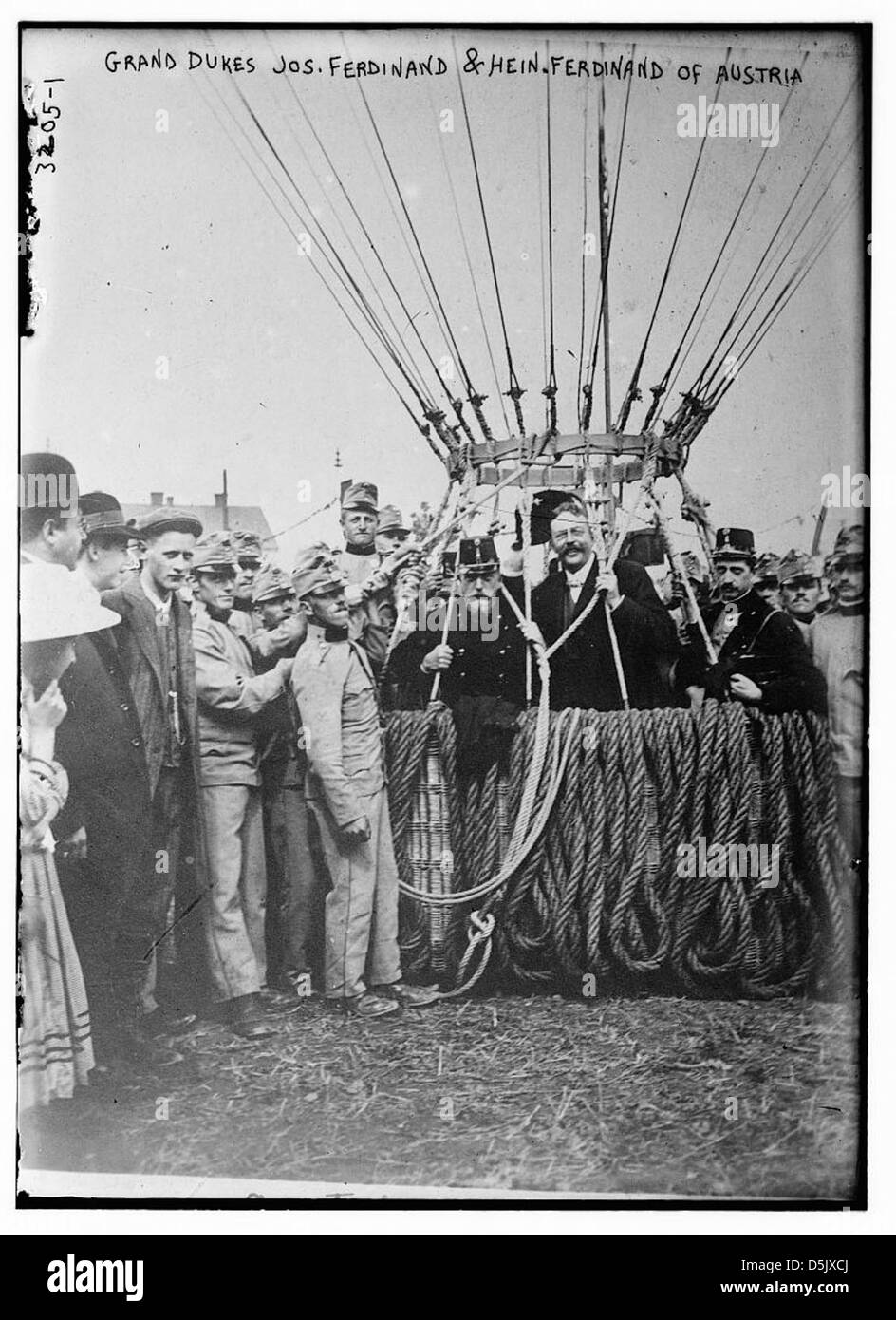 A photograph of Grand Dukes Jos. Ferdinand and Heinrich Ferdinand of ...