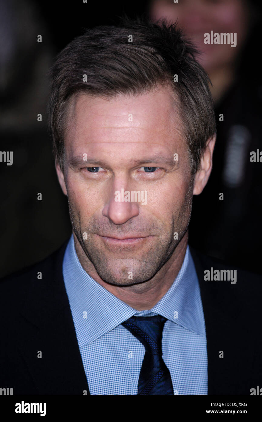 London, UK. 3rd April 2013. Aaron Eckhart attends the European Premiere ...