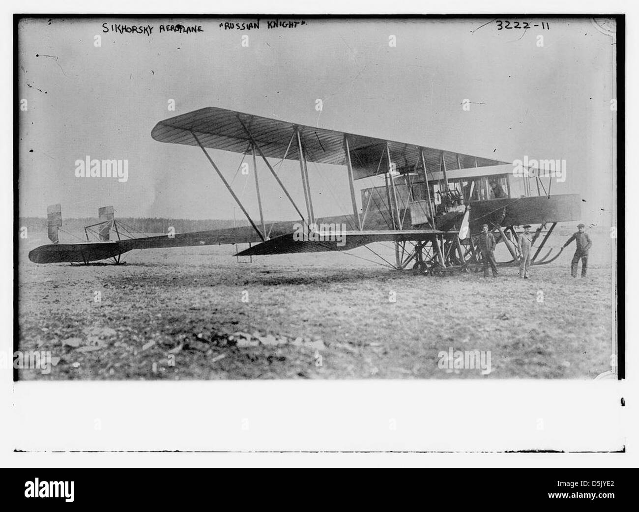 The Sikorsky 'Russian Knight' is an early 20th-century bi-plane ...
