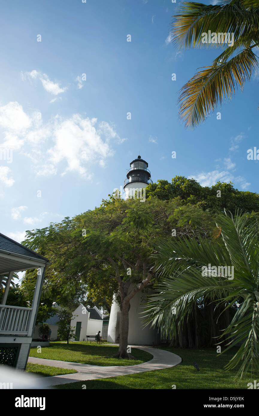 key west lighthouse Stock Photo - Alamy