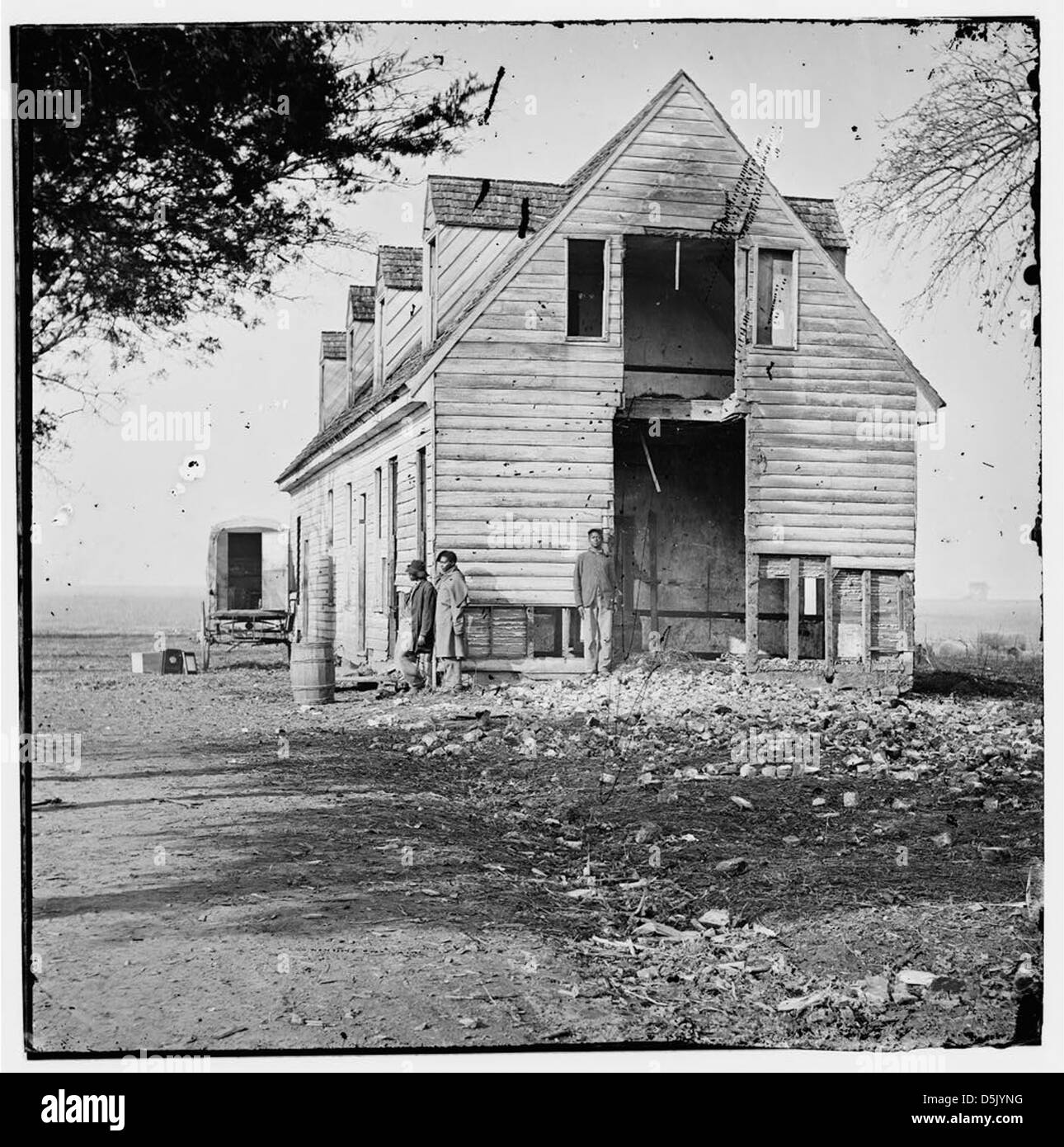 Deserted homes Black and White Stock Photos & Images - Alamy