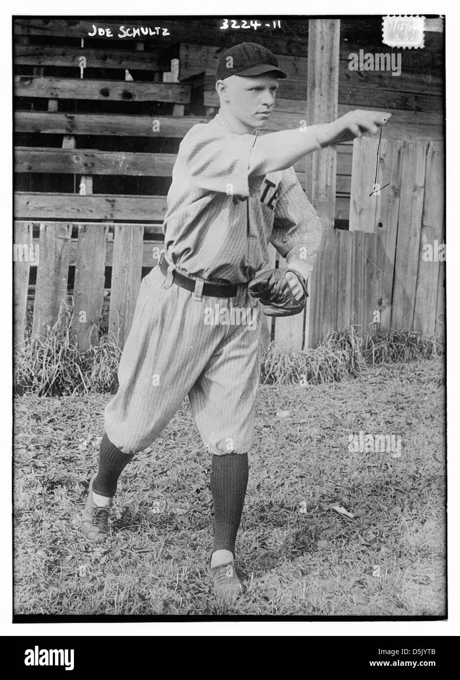 Joe 'Toots' Shultz, a pitching prospect for the Philadelphia Phillies ...