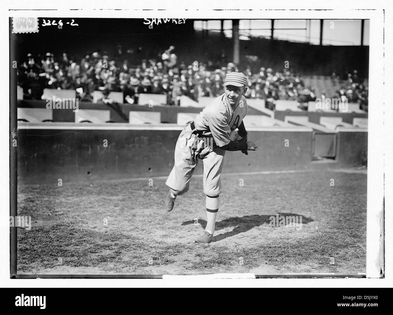 Bob Shawkey, a pitcher for the Philadelphia Athletics in the American ...