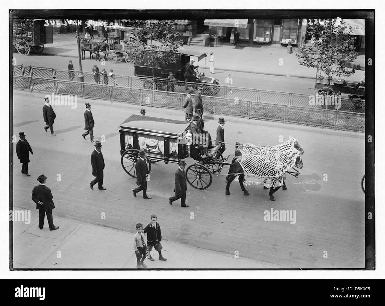 Early 1900s funeral Cut Out Stock Images & Pictures - Alamy