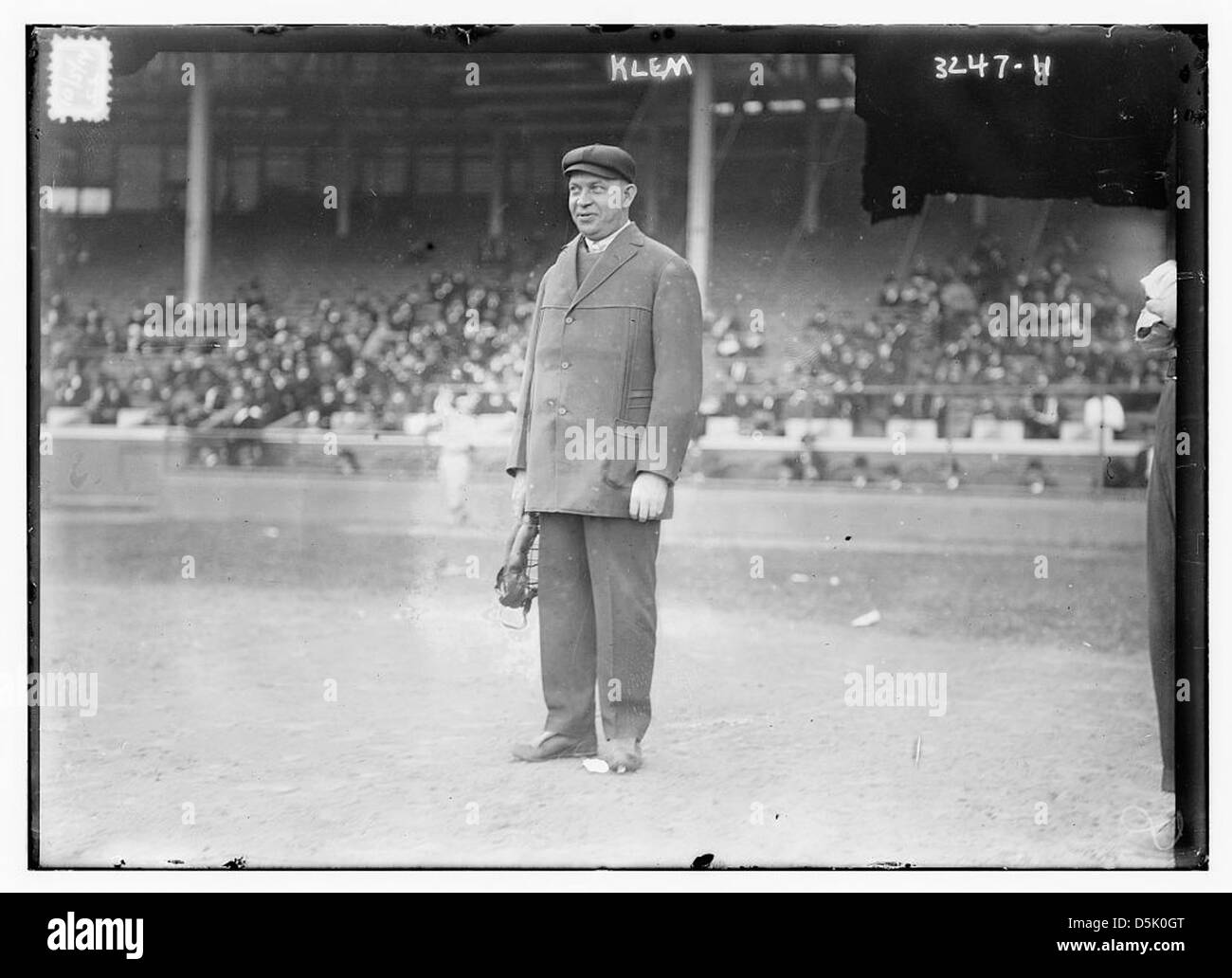 A photograph of Bill Klem, a renowned baseball umpire in the National ...