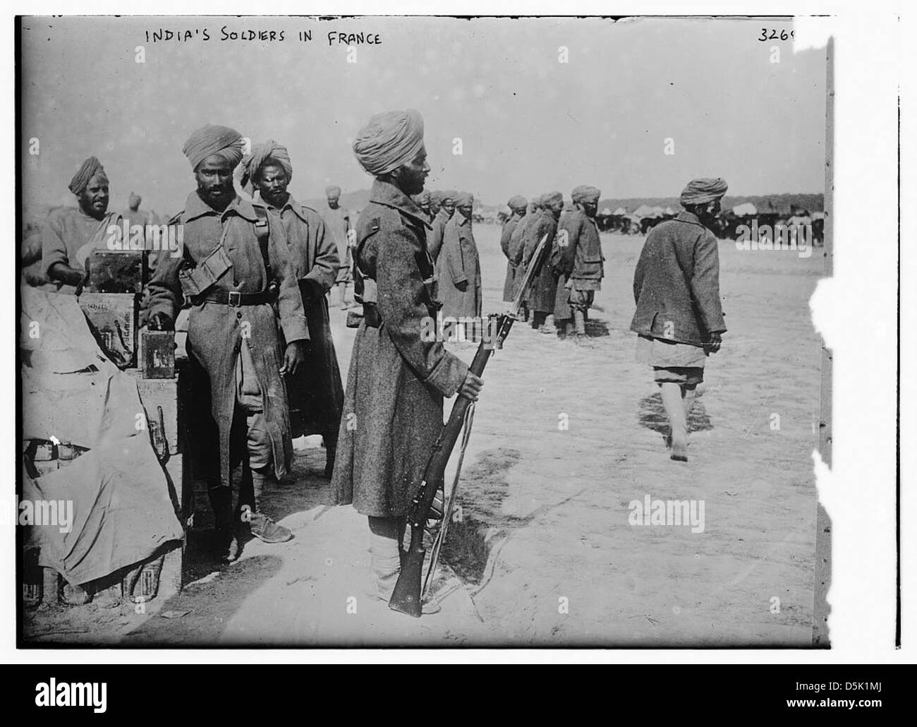 Indian Soldiers World War I France High Resolution Stock Photography ...