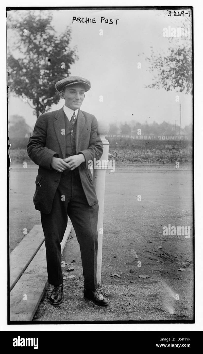 The image relates to Archie Post, a key figure in the Carman Case ...