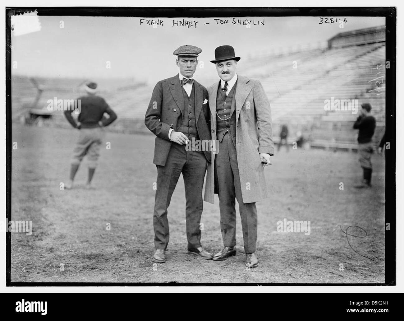 This photograph features Frank Hinkey and Tom Shevlin, two prominent ...
