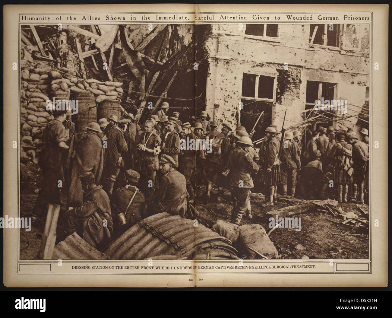 Wounded german prisoners hi-res stock photography and images - Alamy