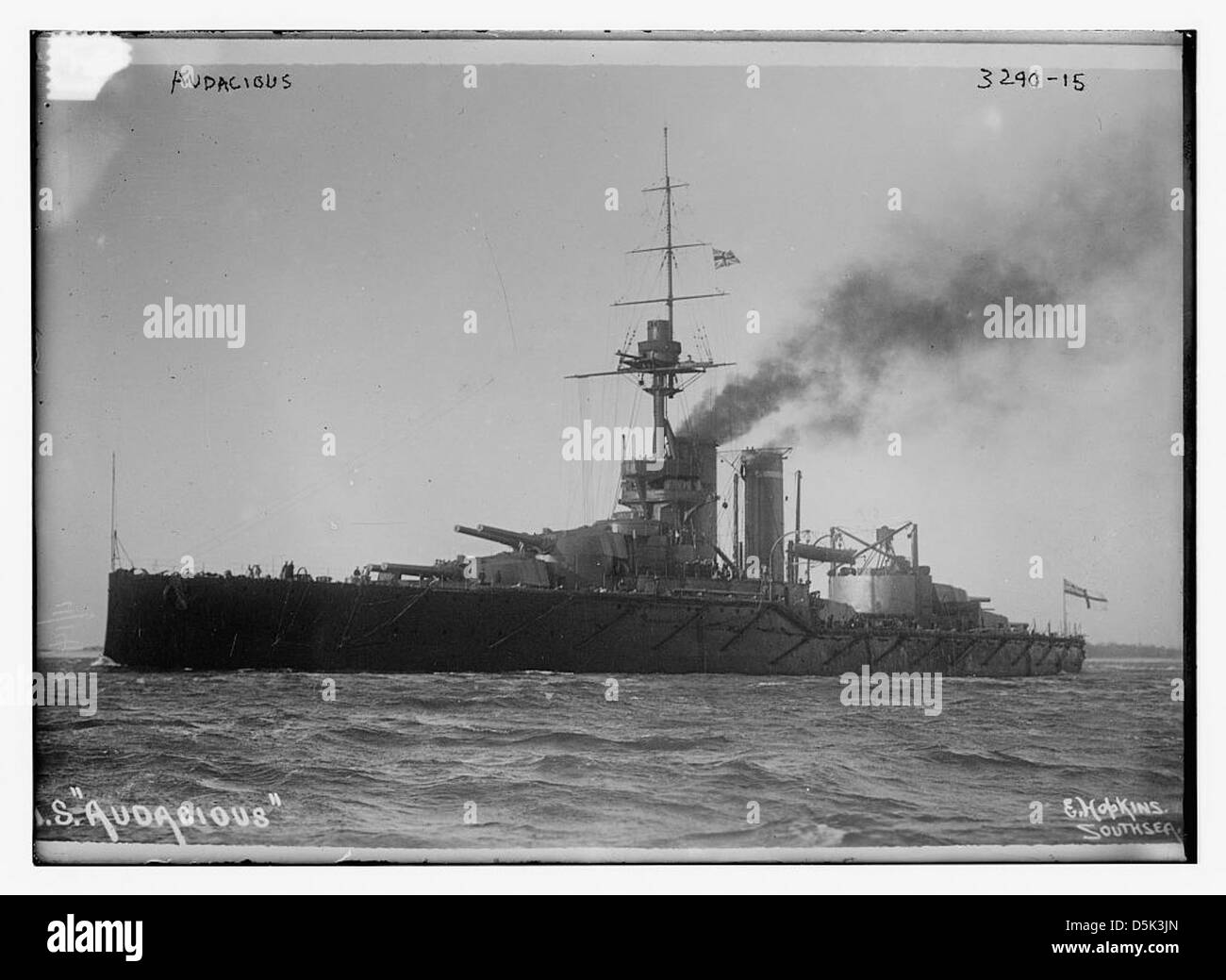 Hms audacious 1914 hi-res stock photography and images - Alamy