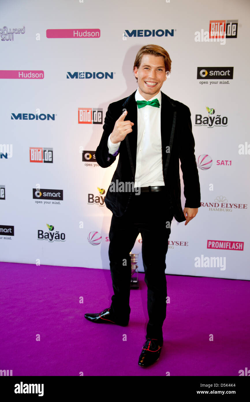 Raul Richter at the first annual German Soap Award at Hotel Grand ...