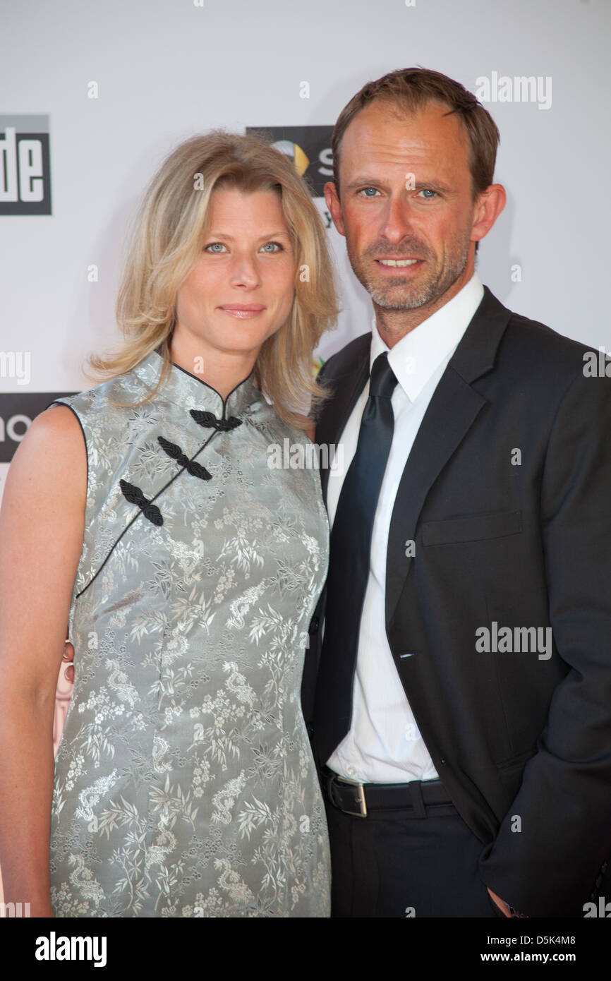 Nicolas Koenig and Nina Kirschner at the first annual German Soap Award ...