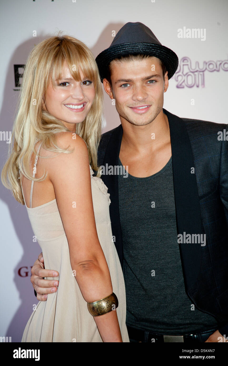 Isabell Ege and Eugen Bauder at the first annual German Soap Award at ...