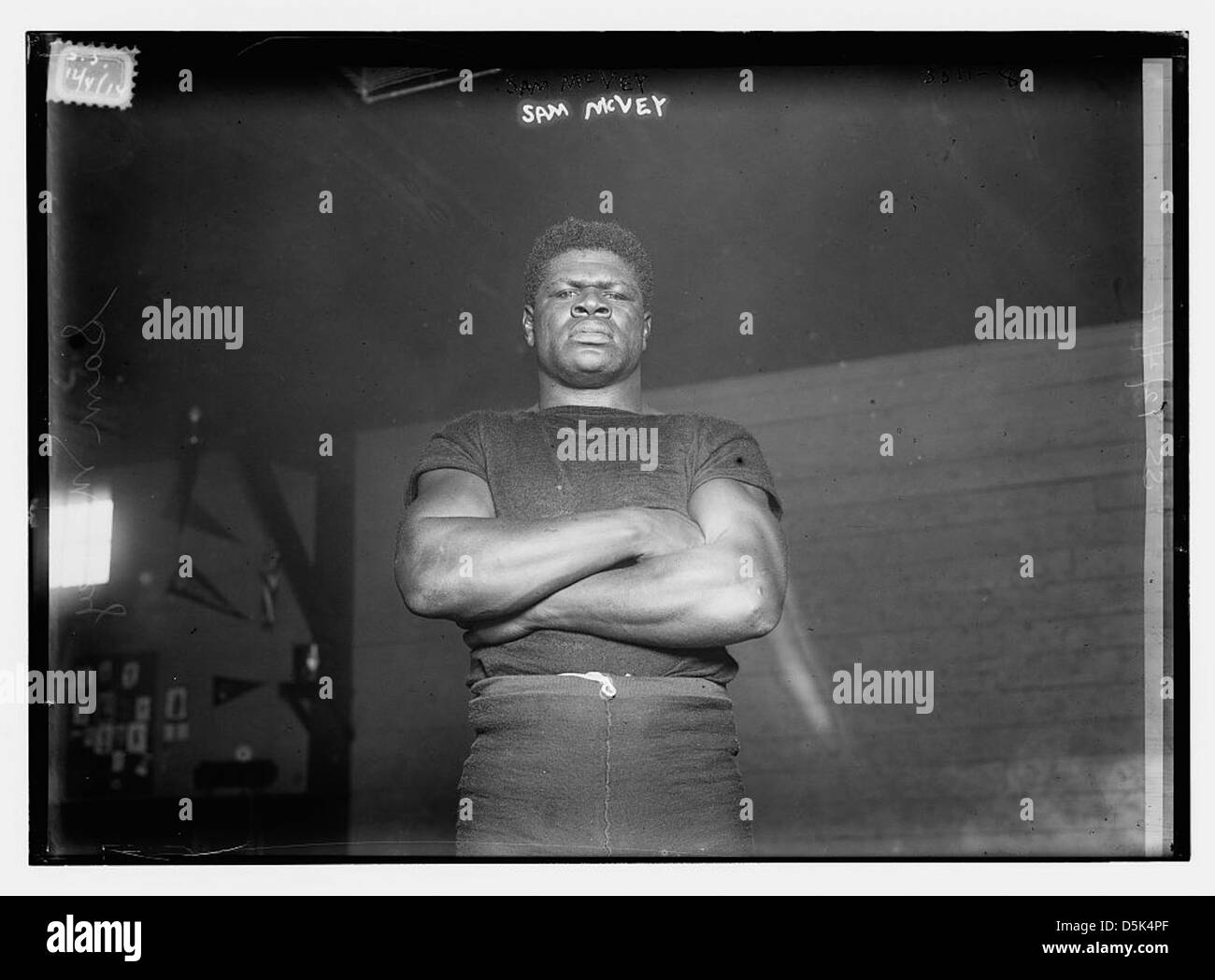 Sam McVey, an African-American boxer and champion, is pictured. McVey ...