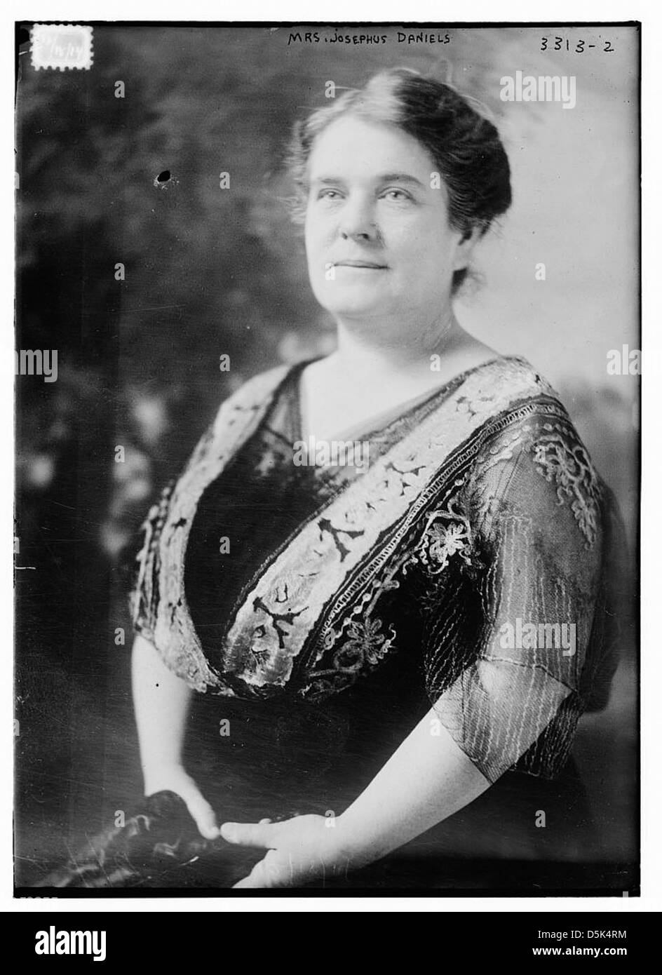 A portrait of Mrs. Josephus Daniels, a prominent Southern woman from ...