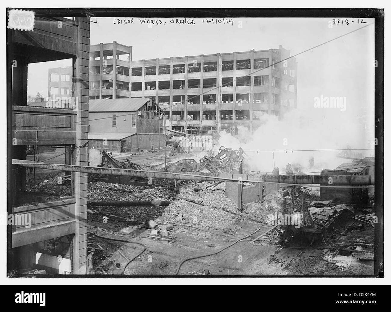 Edison works, Orange, 12/10/14 (LOC Stock Photo - Alamy