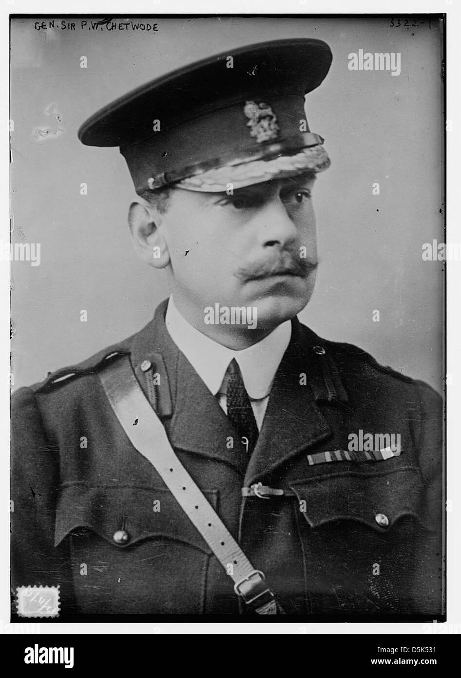 Gen. Sir P.W. Chetwode (LOC Stock Photo - Alamy