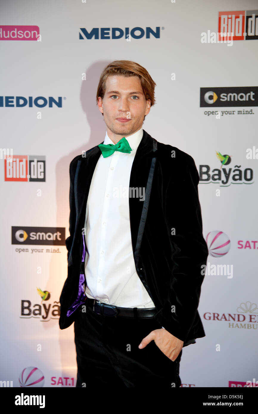Raul Richter at the first annual German Soap Award at Hotel Grand ...
