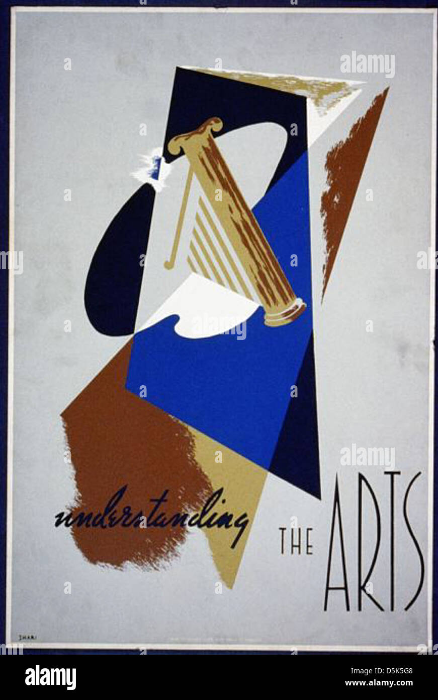 This image presents an exploration of the arts, showing different ...