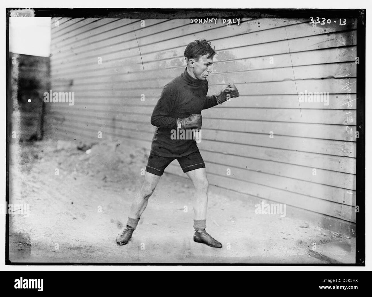 Boxer boxing ring Black and White Stock Photos & Images - Alamy