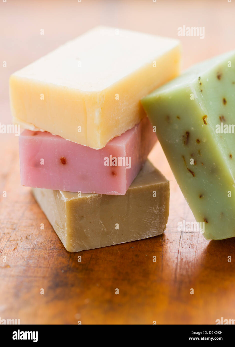 Stack of soap colour hi-res stock photography and images - Alamy