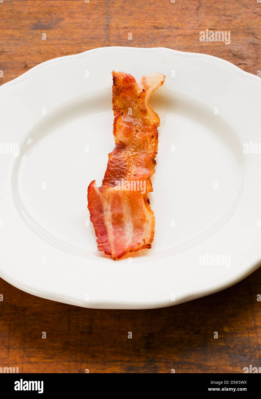 Shot breakfast plate bacon hi-res stock photography and images - Alamy