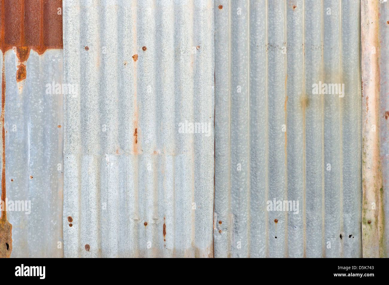 Rusty zinc wall for background Stock Photo - Alamy