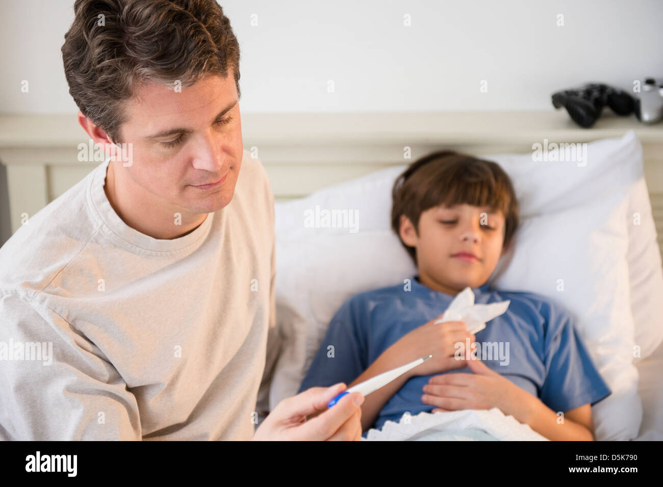Father worrying about son hi-res stock photography and images - Alamy