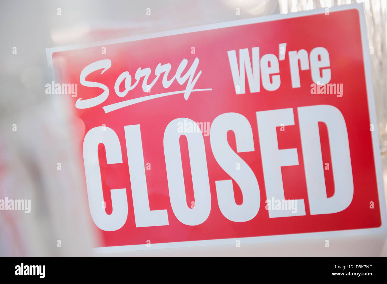 Closed for service hi-res stock photography and images - Alamy