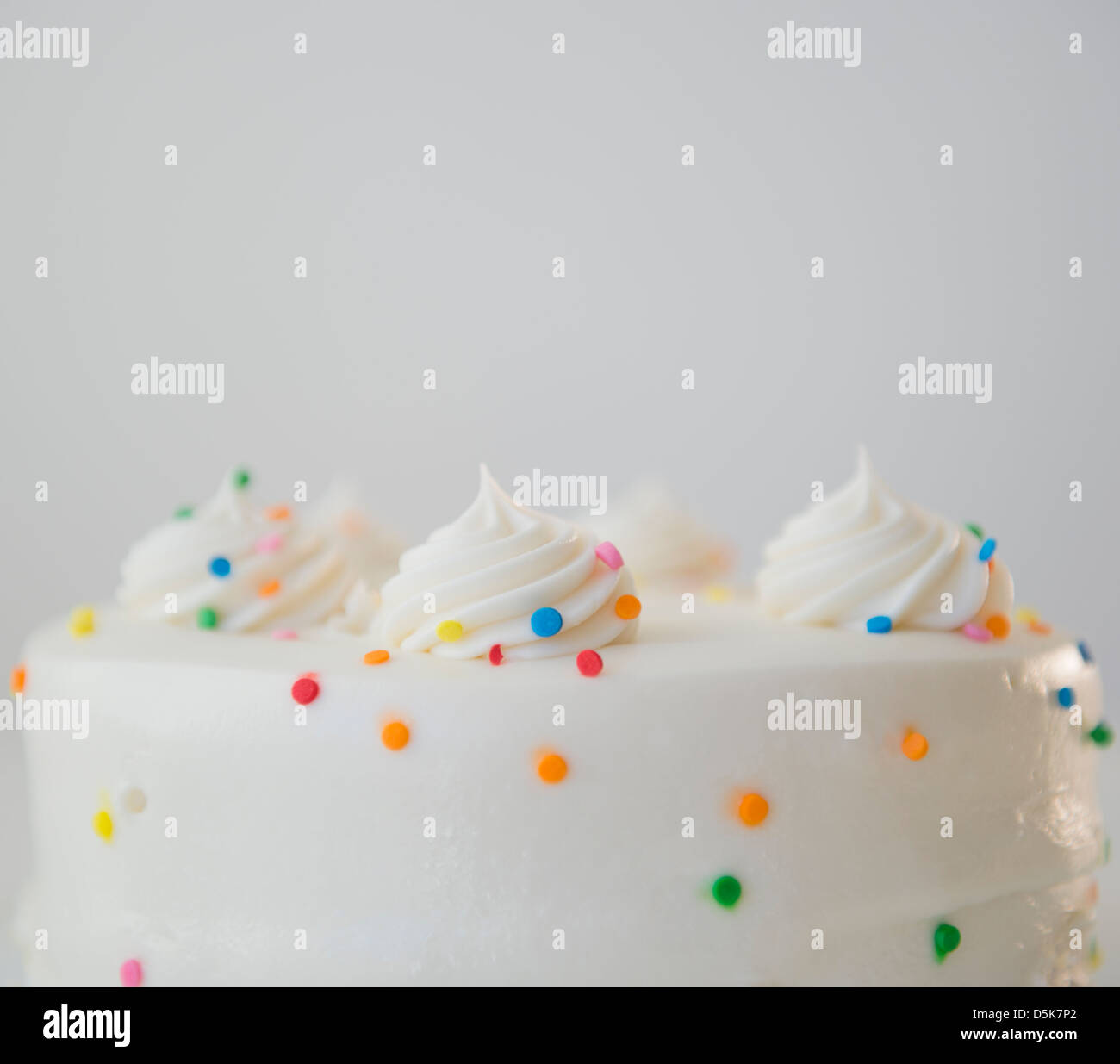 Studio shot of birthday cake Stock Photo - Alamy